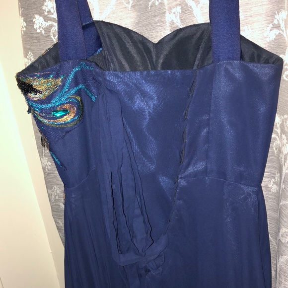 Grace Karin | Dresses | Peacock Pattern Prom Dress | Poshmark